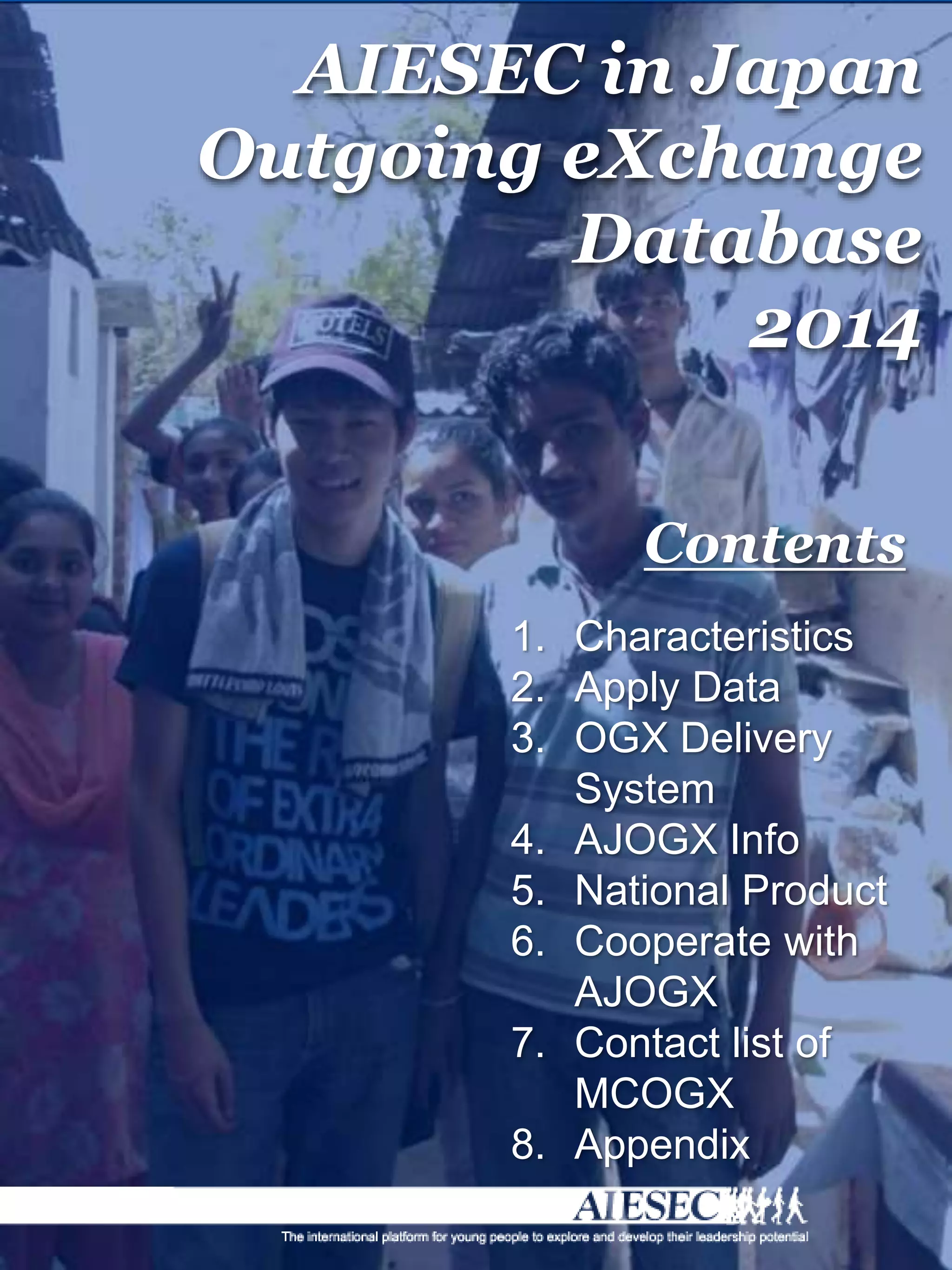 AIESEC Japan OGX data | PPTX
