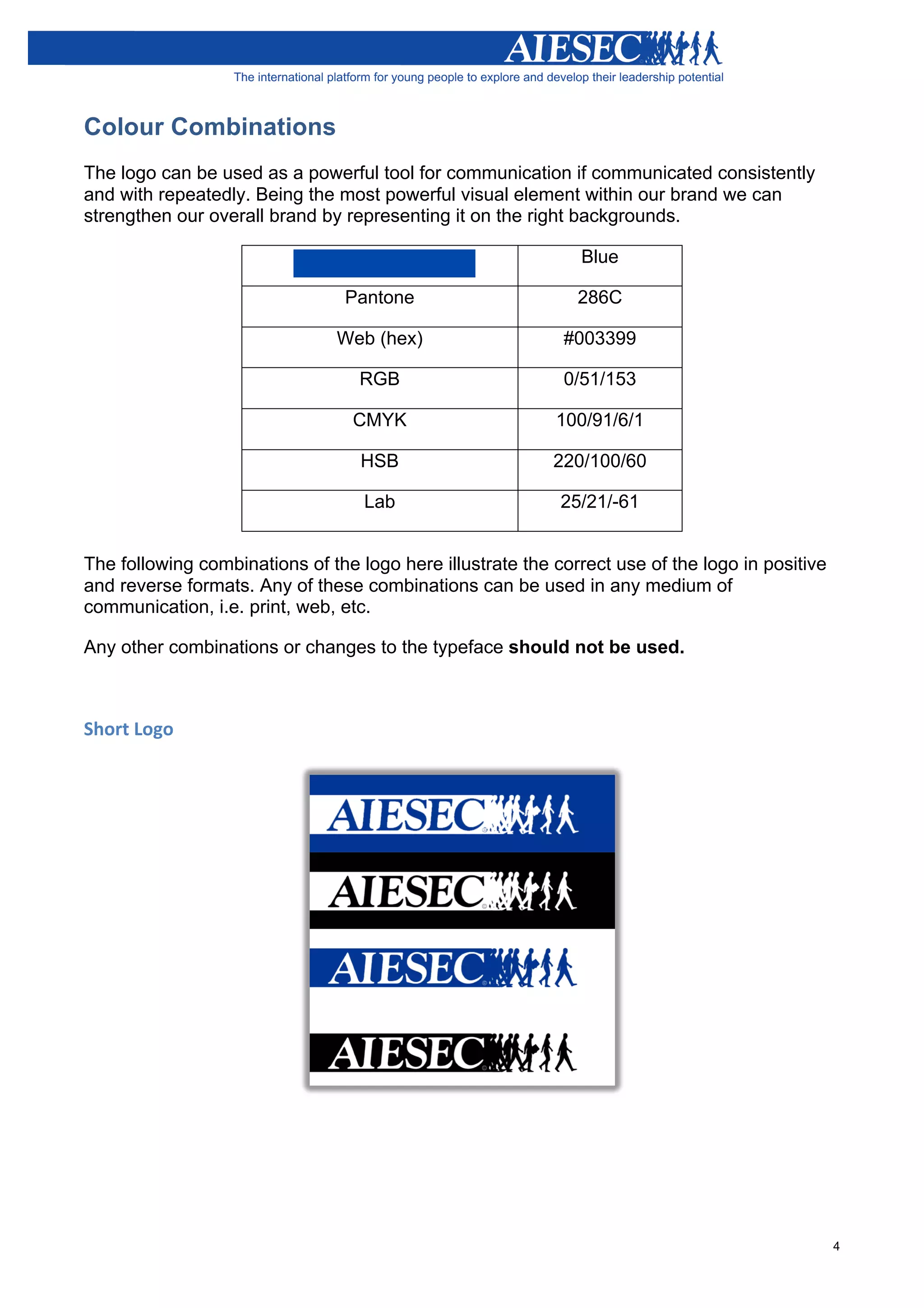 Aiesec logo booklet_2012 | PDF