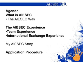 AIESEC Mongolia Info Session | PPTX