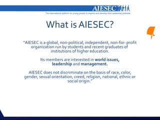 AIESEC & U REAL CNC | PPT