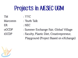 AIESEC - Project Education | PDF | Business | Business and Finance