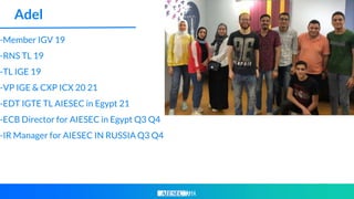 AIESEC russia commision space | PPT