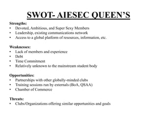 AIESEC - Strategic Planning | PPTX