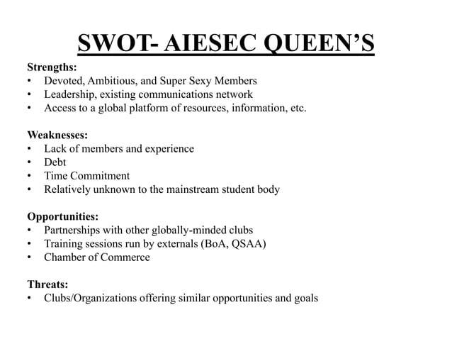 AIESEC - Strategic Planning | PPTX