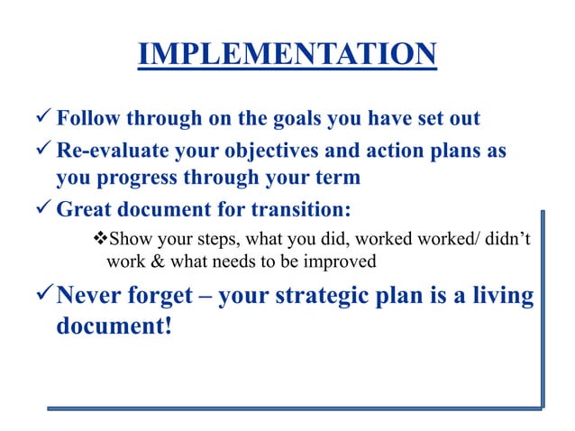 AIESEC - Strategic Planning | PPTX