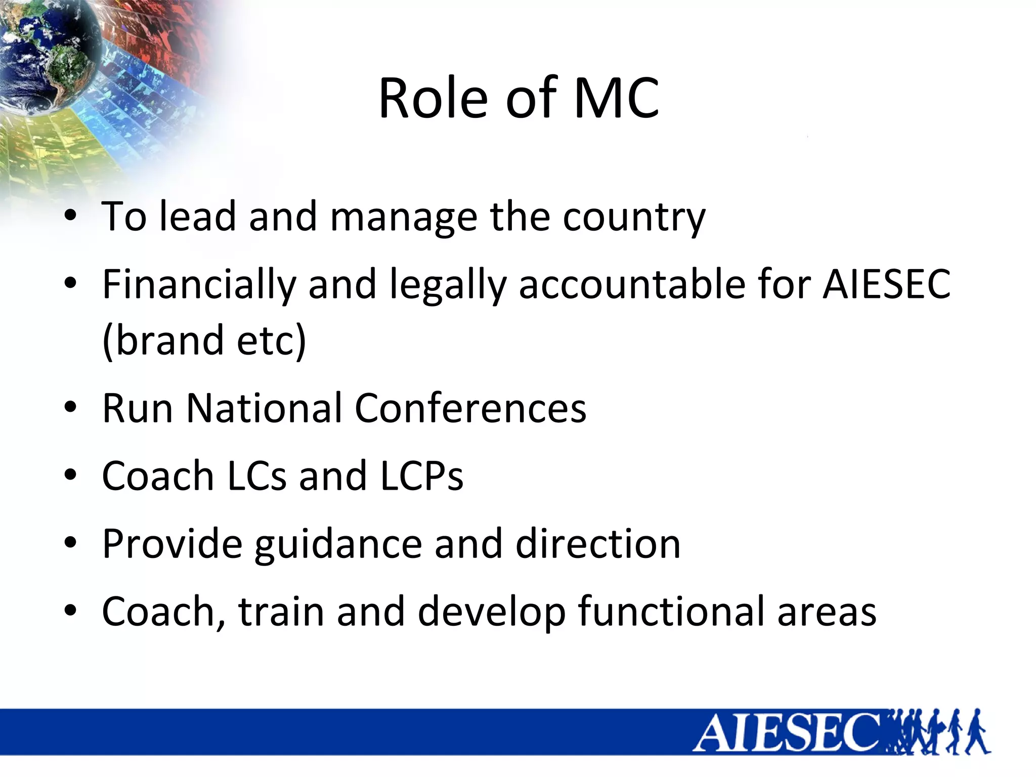 Aiesec structure | PPT