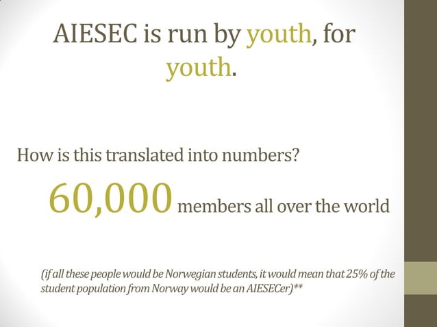 Aiesec structure | PPT