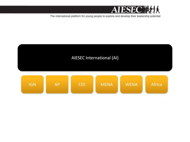 AIESEC structure | PPTX | Large Business | Business