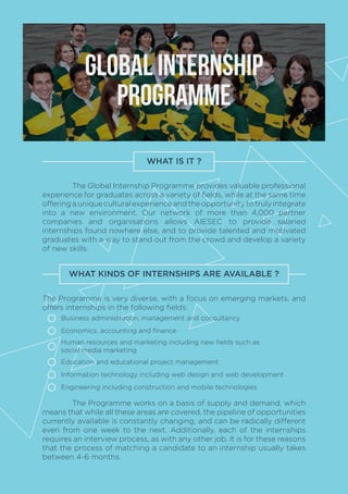 Aiesec unj profile | PDF