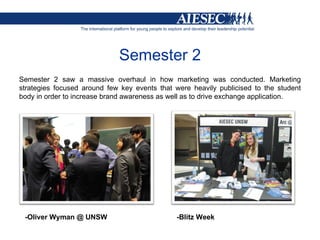 AIESEC UNSW - JanCon 2012 Marketing Award | PPT
