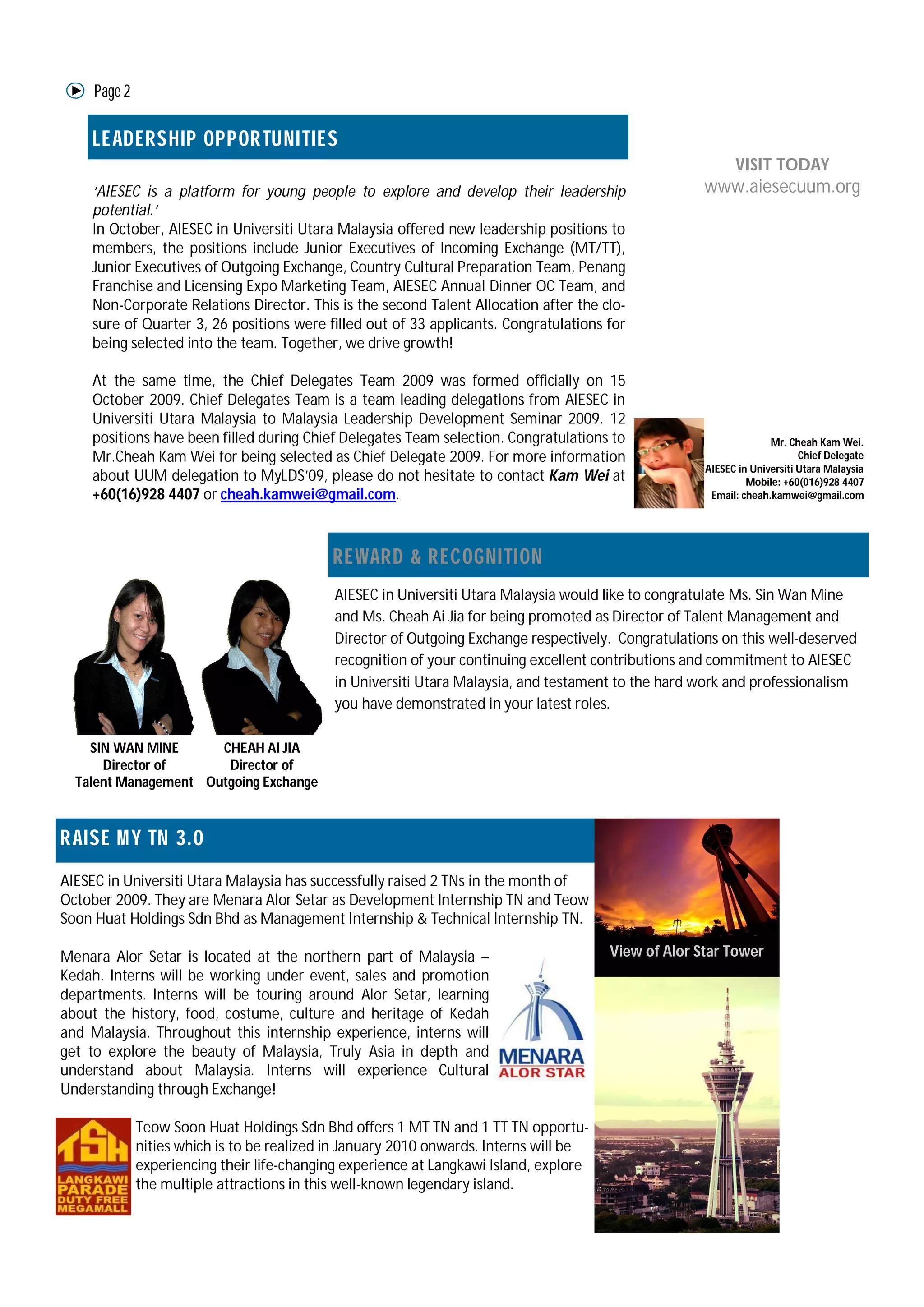 LC UUM Newsletter (October 2009) | PDF