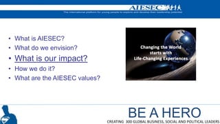 Aiesec way mlc (2) | PPTX | Business | Business and Finance