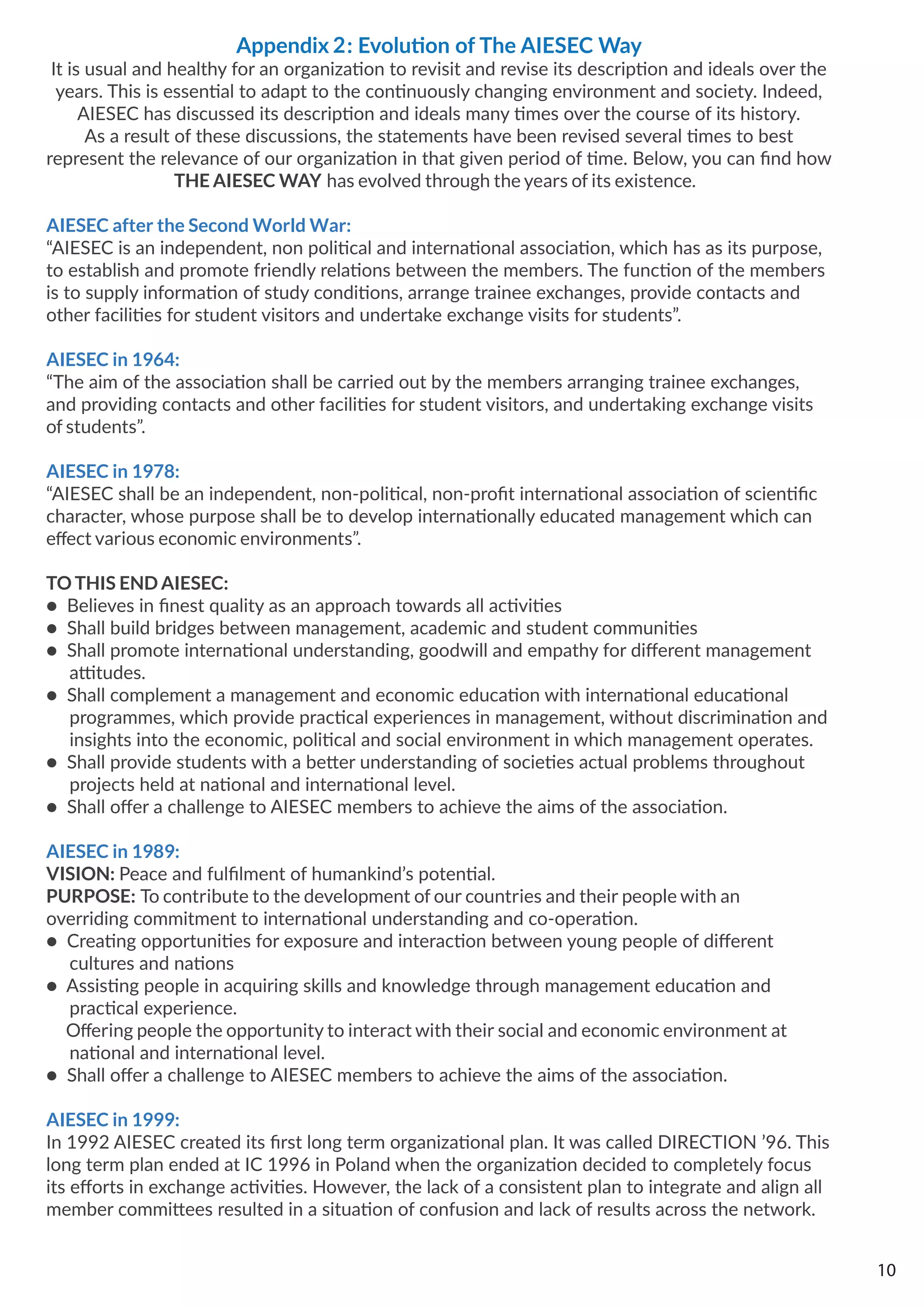 AIESEC Way Toolkit | PDF