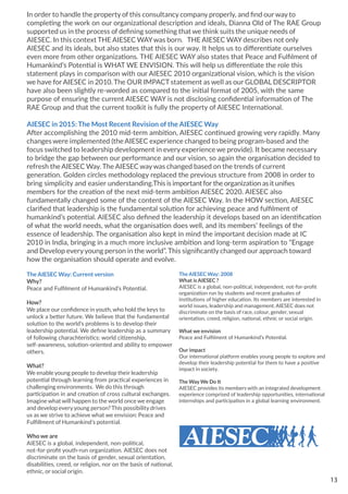 AIESEC Way Toolkit | PDF | Business | Business and Finance