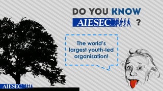 [AIESEC] Welcome Week Presentation | PDF