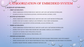 Introduction to Embedded SYSTEMS and Microcontroller Architecture | PPTX