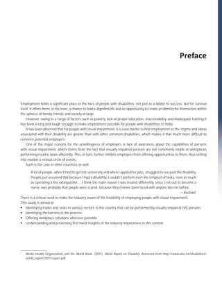 Job Mapping for the Visually Impaired | AIF Industry Study | PDF