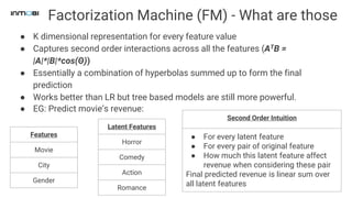 Neural Field aware Factorization Machine | PPT