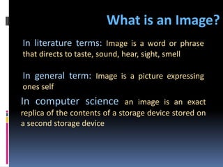 An Introduction to Image Processing and Artificial Intelligence | PPT