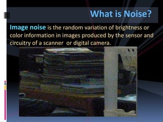 An Introduction to Image Processing and Artificial Intelligence | PPT