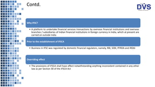 AIF in IFSC | PPTX
