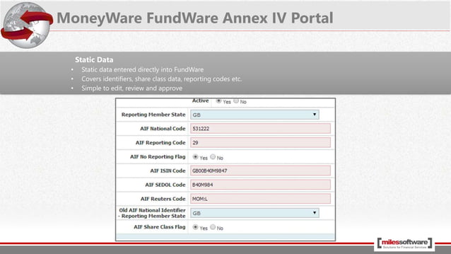 AIFMD Annex IV Reporting | PPT