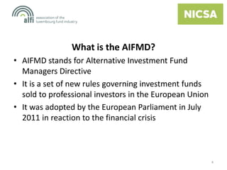 AIFMD 101 | PPTX