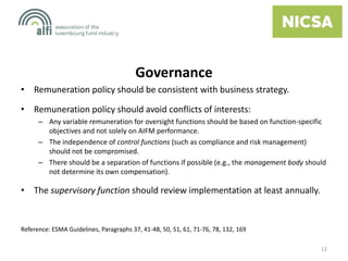 AIFMD Remuneration | An overview | PPT