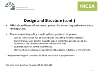AIFMD Remuneration | An overview | PPT