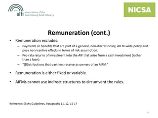 AIFMD Remuneration | An overview | PPT