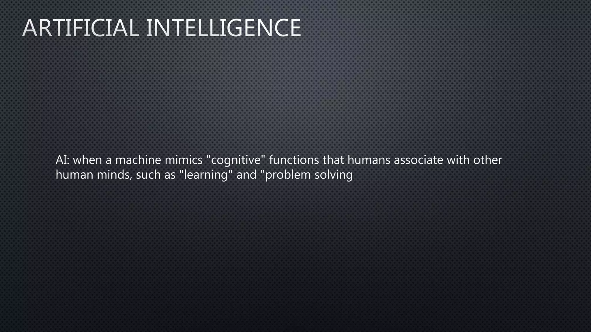 Ai for business implication | PPT