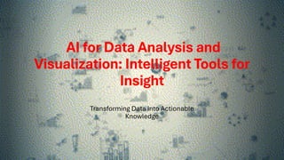 AI for Data Analysis and Visualization.pdf