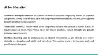AI for Education Transforming Learning through Intelligent Systems.pdf