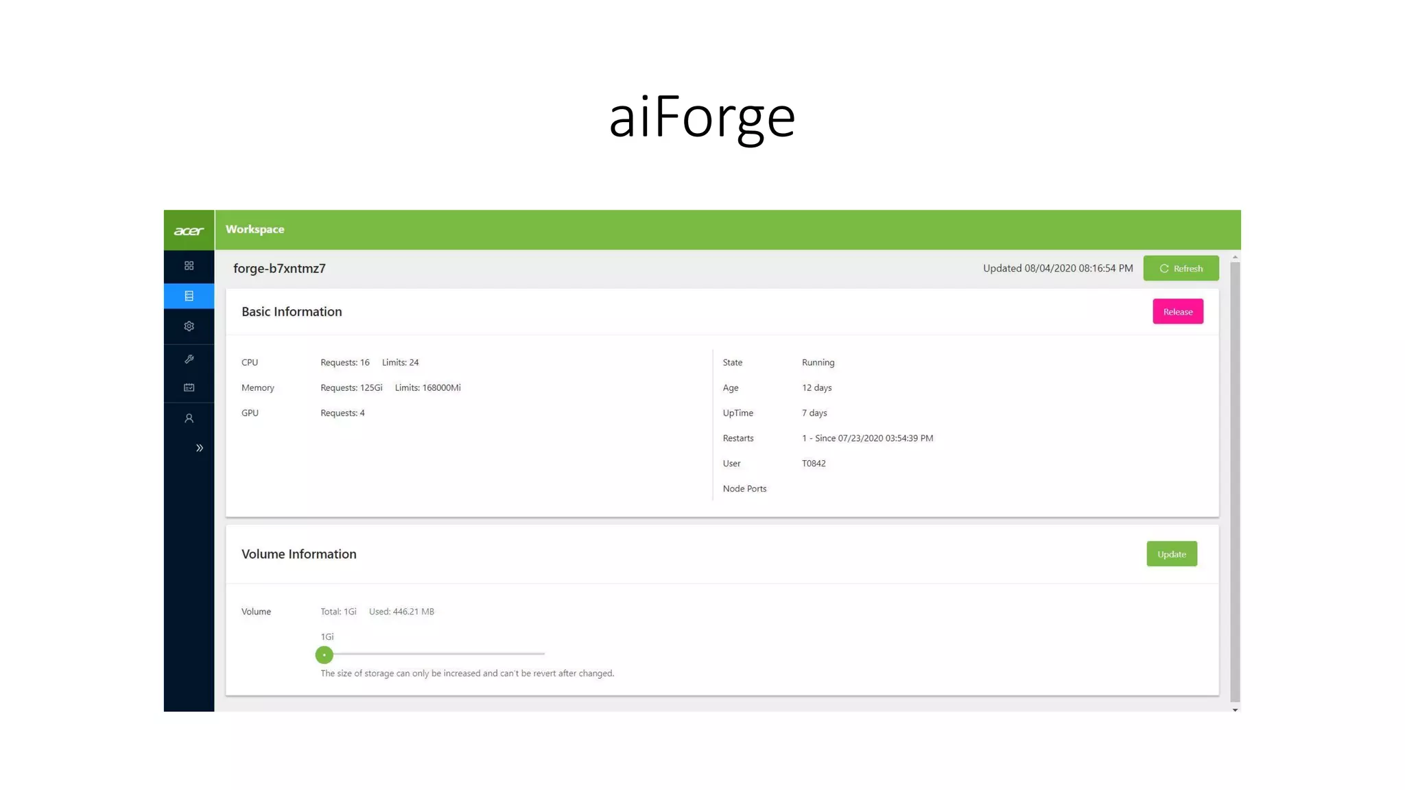 aiForge vs. TWCC vs. GoogleColab | PDF