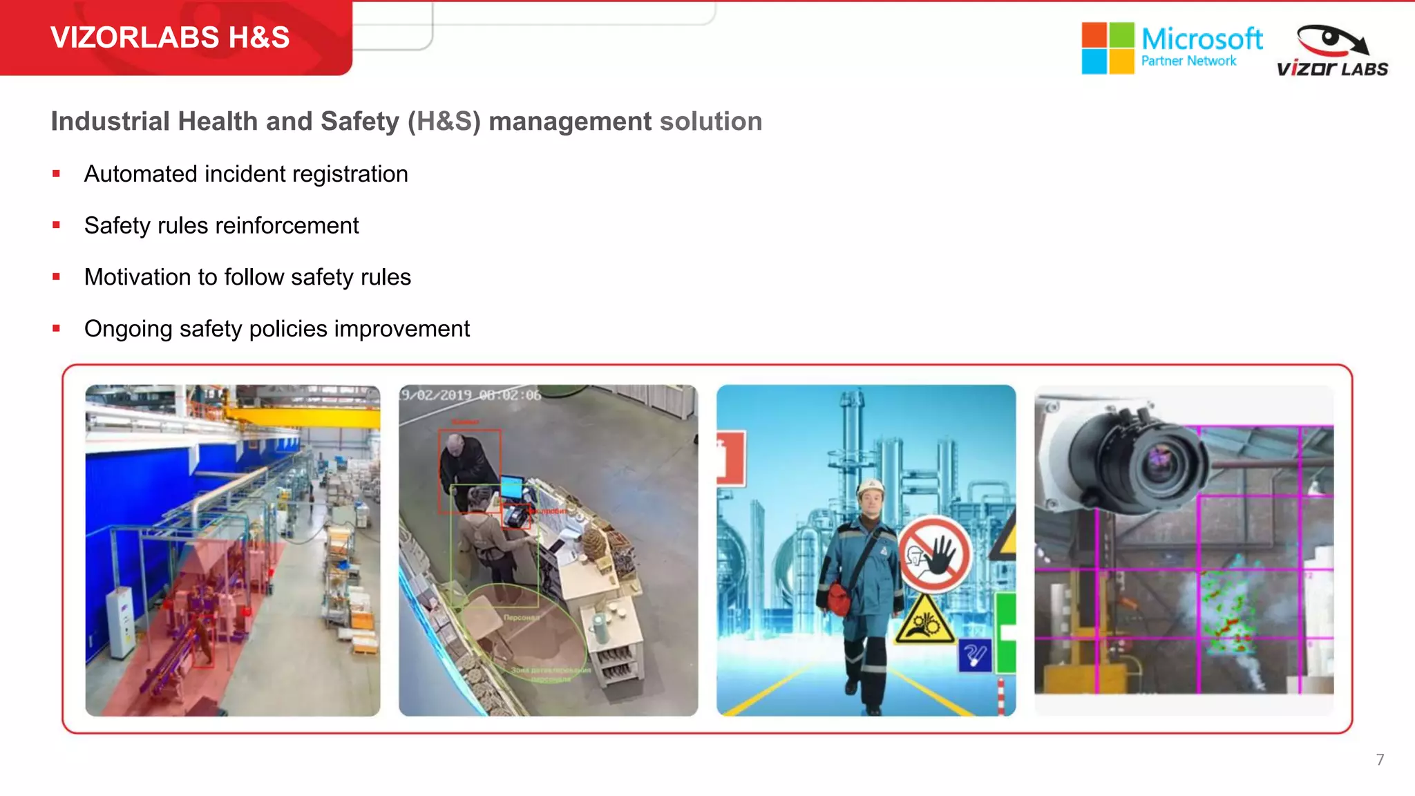 #AI for health and safety Microsoft VizorLabs #ComputerVision | PDF