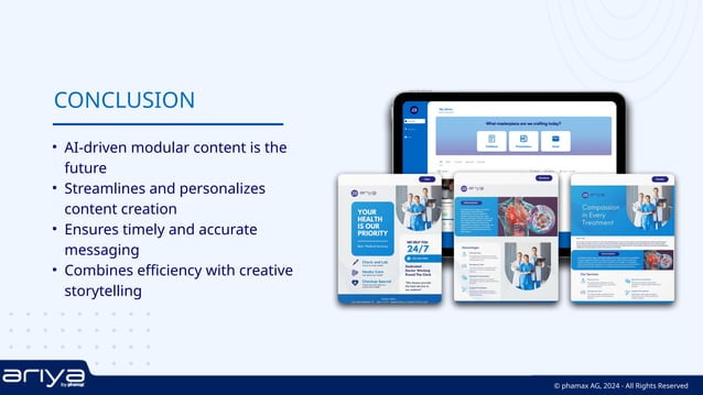 What is Modular Content in pharma and how AI enables it. | PPT