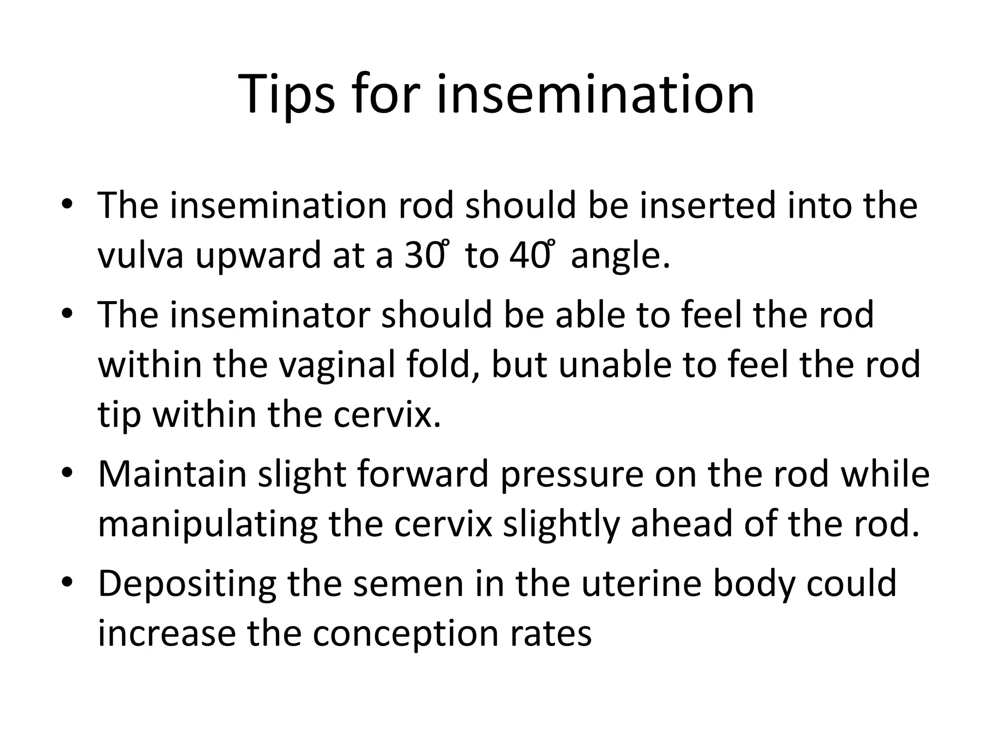 Artificial insemination history detailed | PPTX