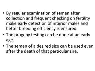 Artificial insemination history detailed | PPTX