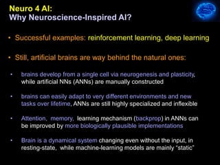 AI for Neuroscience and Neuroscience for AI | PDF