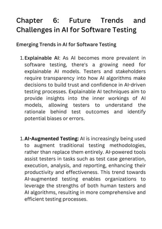 AI for Software Testing Excellence in 2024 | PDF