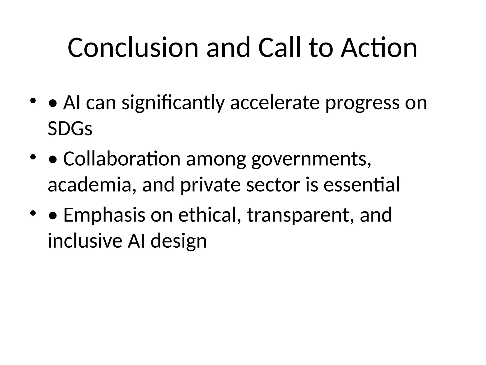 Ai For Sustainable Development Presentation Pptx