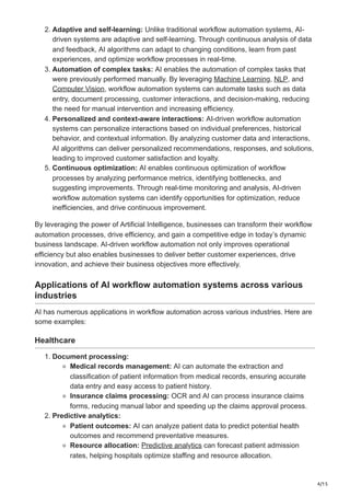 AI for workflow automation Use cases applications benefits and development.pdf