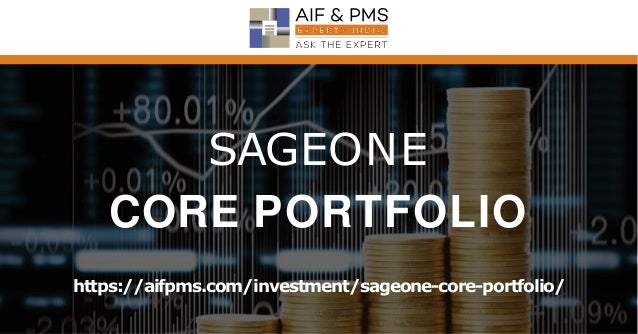 Learn about the SageOne Core Portfolio | PDF