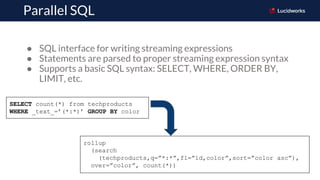 AI from your data lake: Using Solr for analytics | PPTX