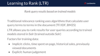 AI from your data lake: Using Solr for analytics | PPTX