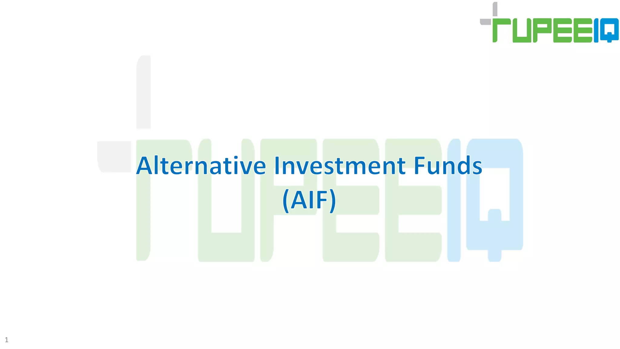Alternative investment funds | PDF