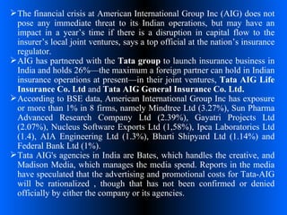 AIG PPt. | PPT