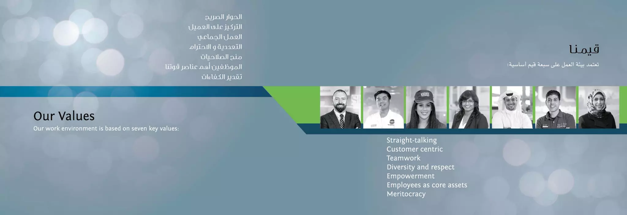 Alghanim Industries ‘Our Vision, Mission and Values’ brochure | PPT