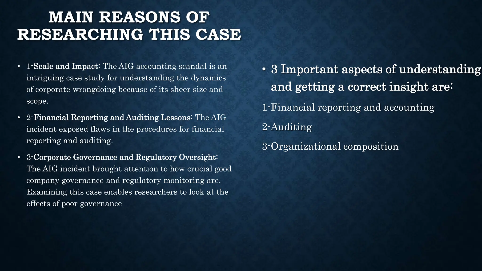 AIG Accounting Scandal pp.pptx
