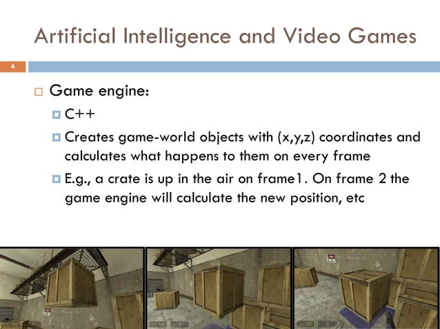 Intro to AI STRIPS Planning & Applications in Video-games Lecture1 ...